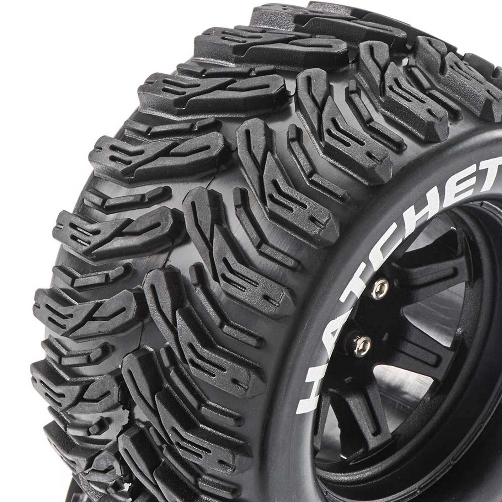 Duratrax Hatchet MT 2.8 Mounted Tires,Black 14mm Hex (2) | Horizon Hobby