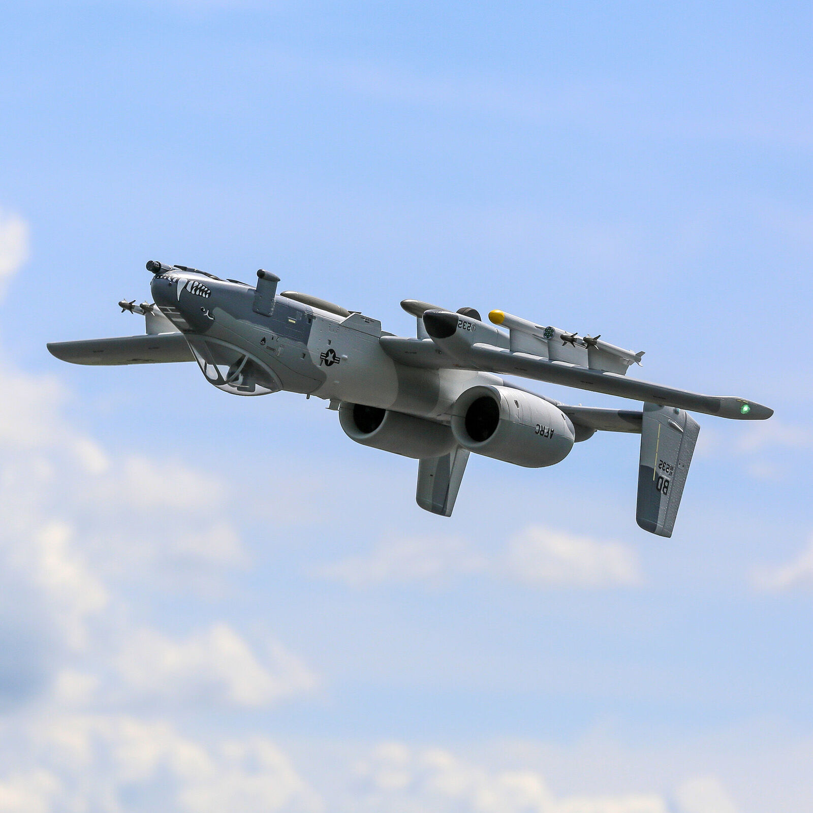 E-flite A-10 Thunderbolt II Twin 64mm EDF BNF Basic with AS3X and SAFE ...