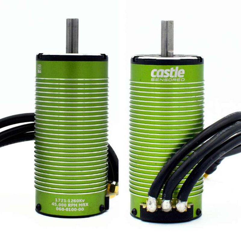 Castle Creations MAMBA XLX 2 Brushless ESC / 1721-1260KV Brushless ...