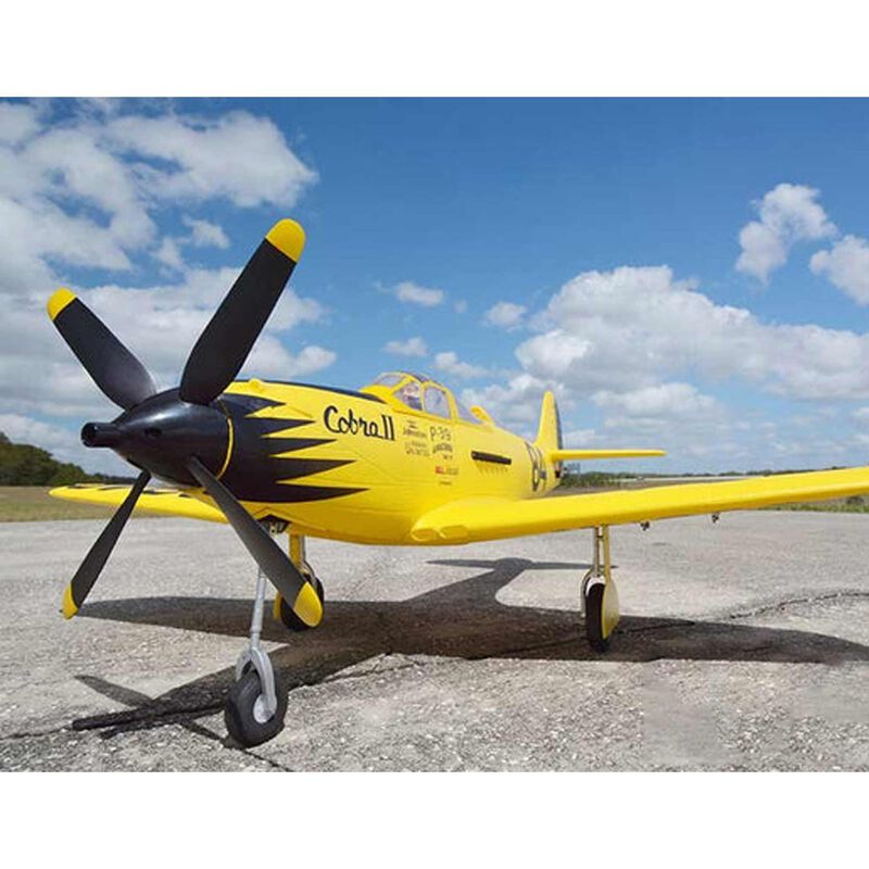RocHobby P-39 Cobra II Racer PNP 980mm with Reflex | Horizon Hobby