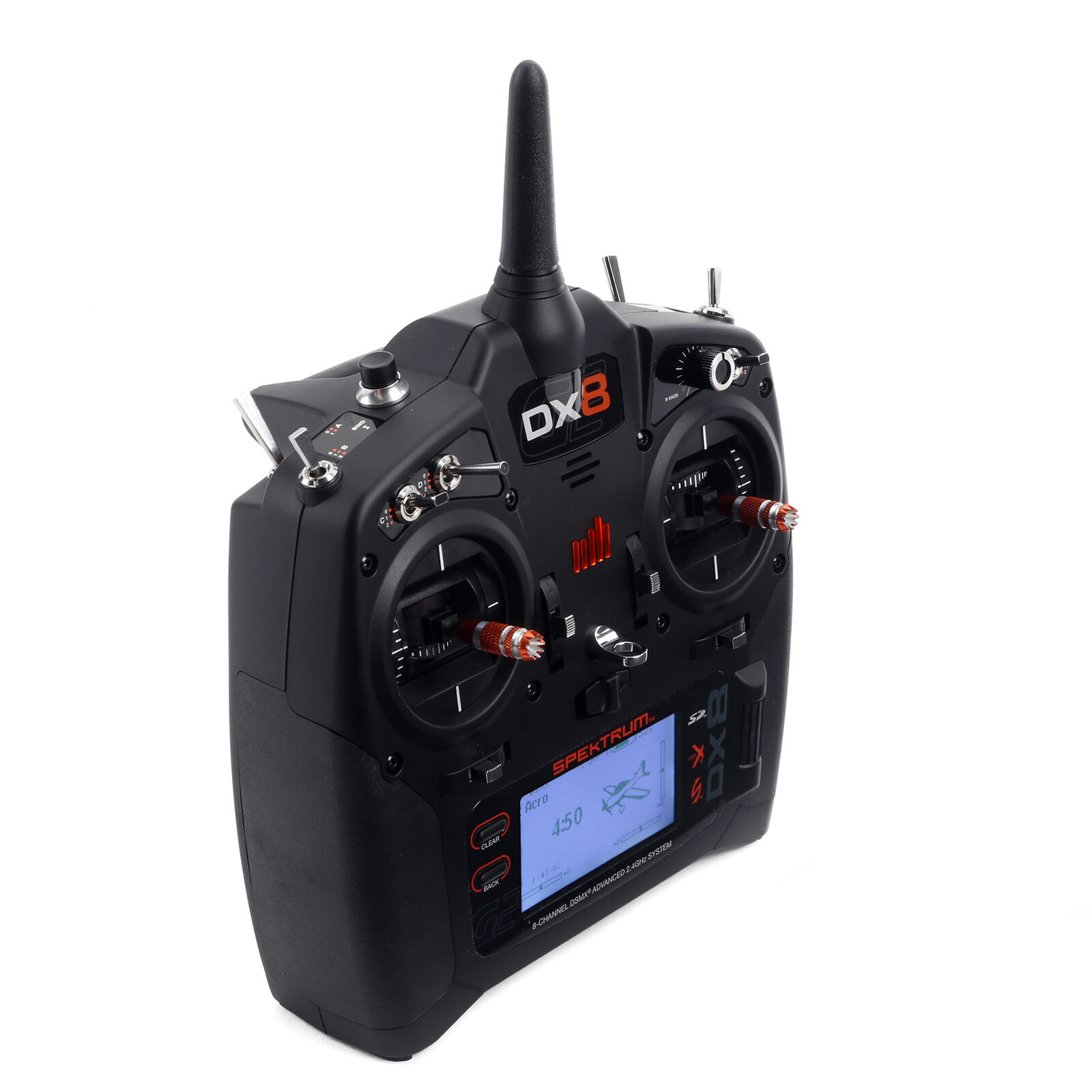 Spektrum DX8 8-Channel DSMX Transmitter Gen 2 with AR8010T | Horizon Hobby