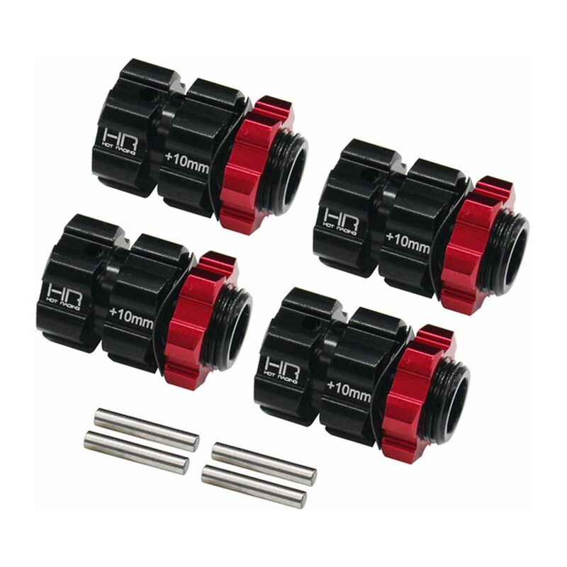 Hot Racing Aluminum 17mm Hex Hubs 10mm Offset: ARRMA 6S BLX | Horizon Hobby