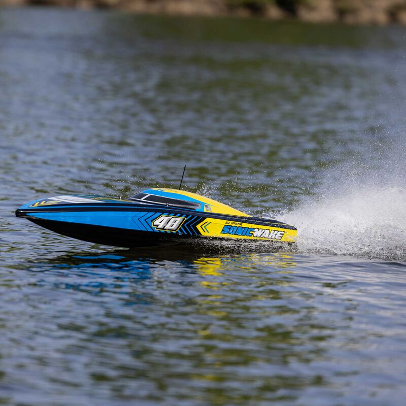 Pro Boat Super Sonicwake 48" 8S Self-Righting Brushless Deep-V RTR ...