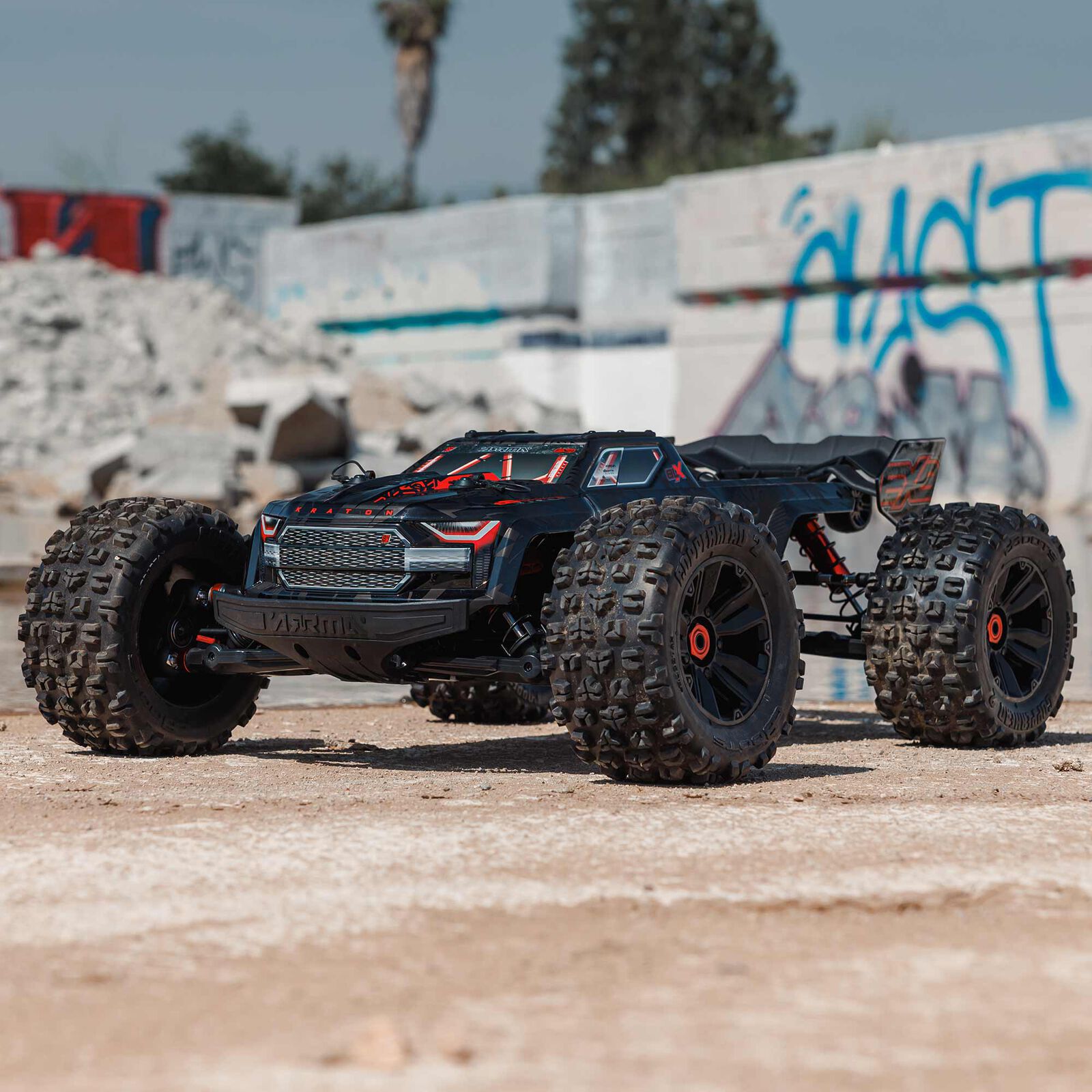 ARRMA 1/5 KRATON 8S EXB AVC 4X4 RTR Brushless Speed Truck, Black ...