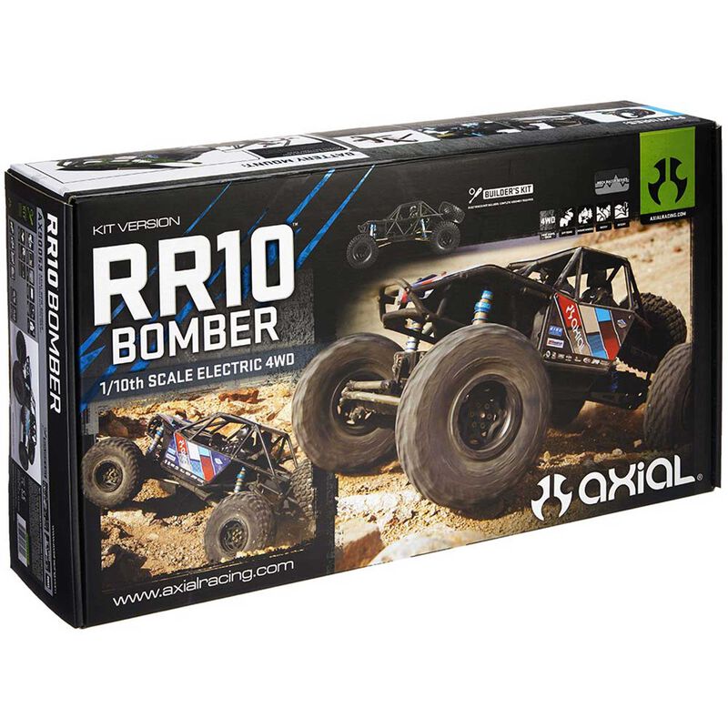 Axial 1/10 RR10 Bomber 4WD Rock Racer Kit | Horizon Hobby