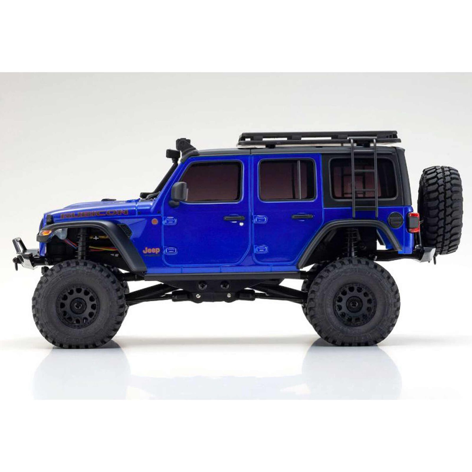 Kyosho 1/28 Jeep Wrangler Unlimited Rubicon Mini-Z 4x4 Crawler RTR ...