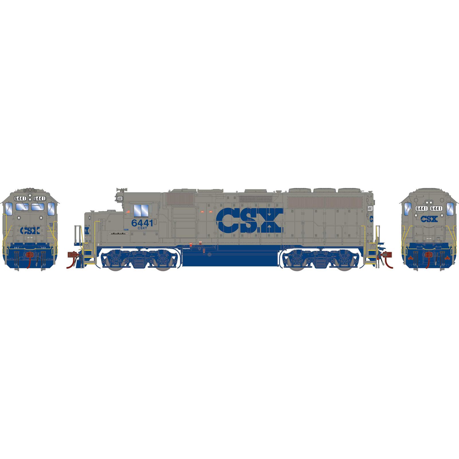 Athearn HO GP40-2 Locomotive, CSXT #6441 | Horizon Hobby