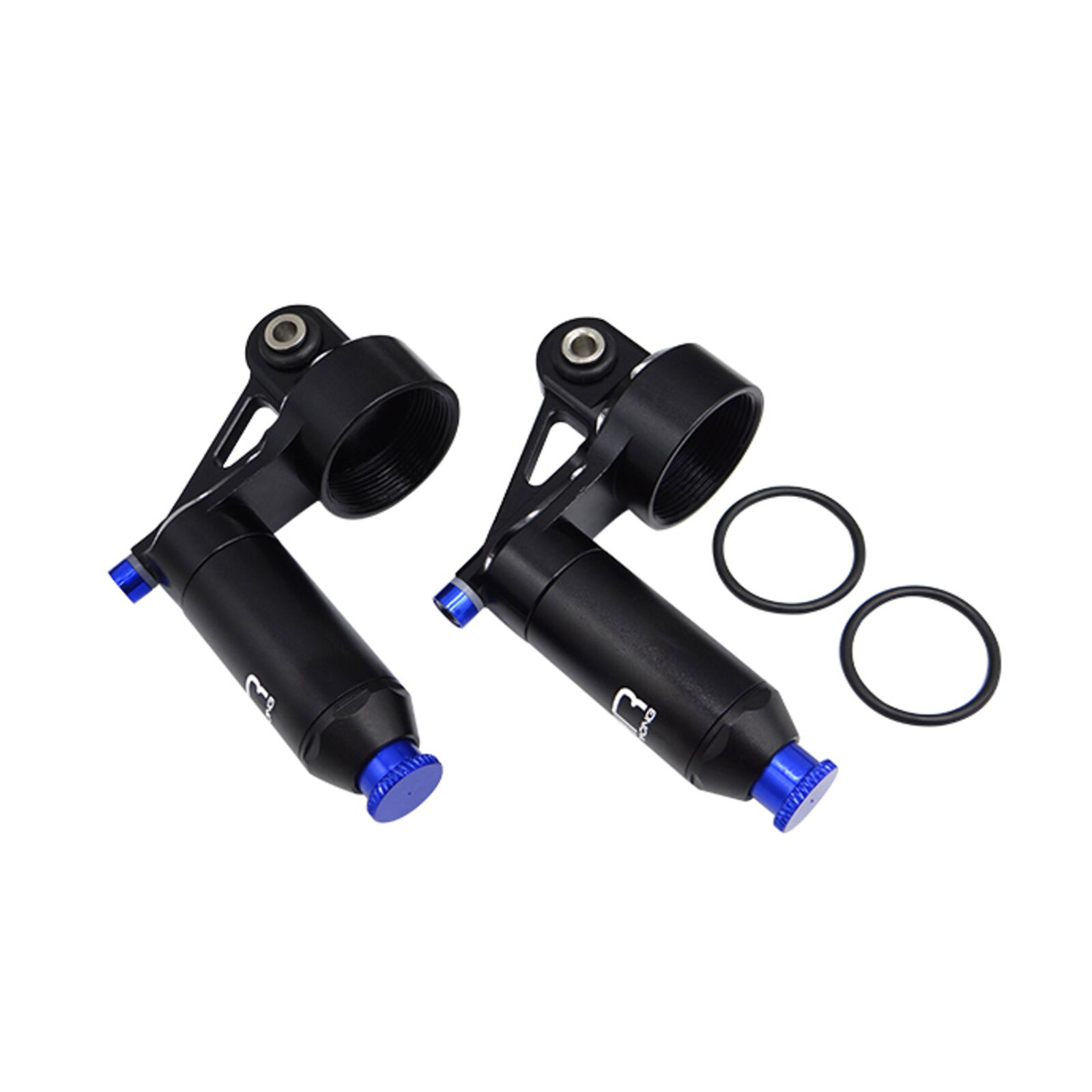 Hot Racing Aluminum Reservoir Shock Upgrade Kit: Traxxas X-MAXX (2 ...