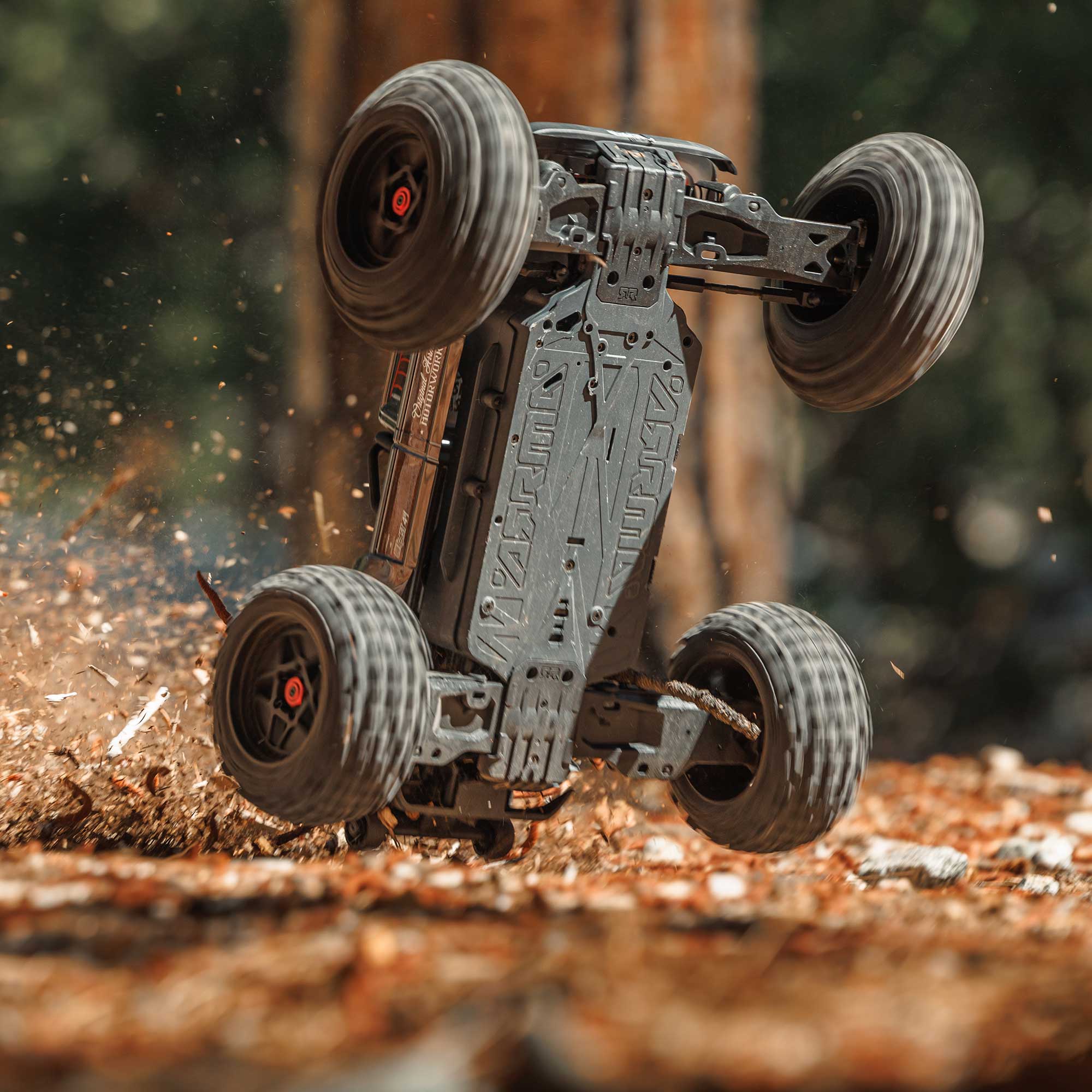 Arrma Outcast 4S V2 BLX Brushless RTR 1/10 Scale Stunt Truck (Red ...