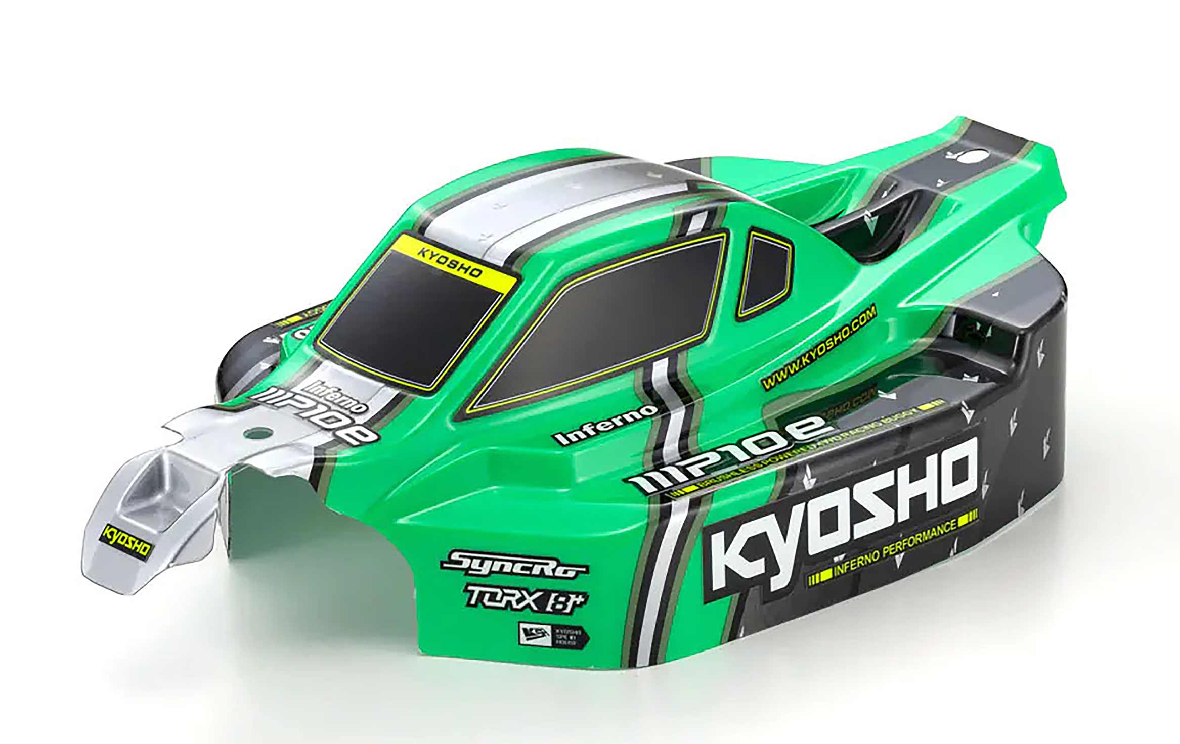 Kyosho 1/10 INFERNO MP10e 4x4 Electric Buggy RTR, Green | Horizon Hobby