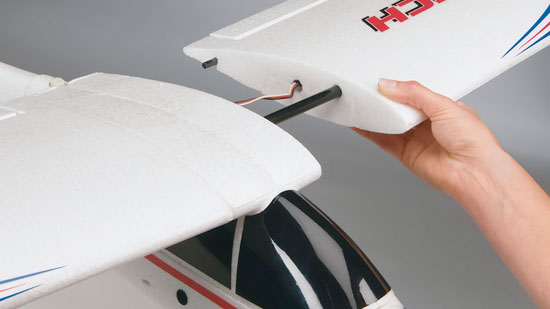 Flyzone Switch 2-in-1 Sport Trainer EP RTF 45" | Horizon Hobby