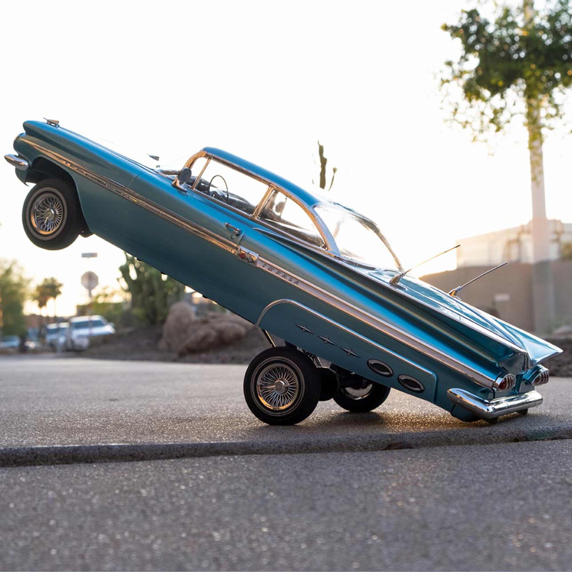 Redcat Racing 1/10 Fifty Nine Impala RTR Hopping Lowrider, Blue ...